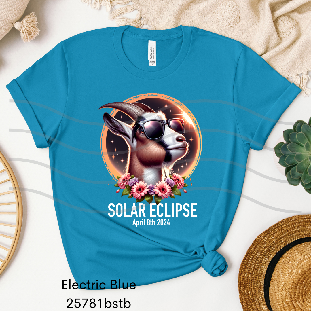 Goat/2024 Total Solar Eclipse 25781bstb - Electric Blue | Welcome to ...